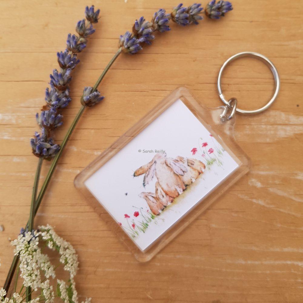 Our Family Keyring - Love Country by Sarah Reilly