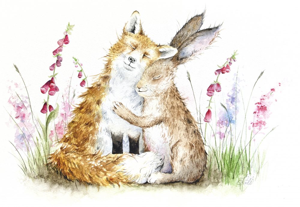 Best Friends Bookmark - Love Country by Sarah Reilly