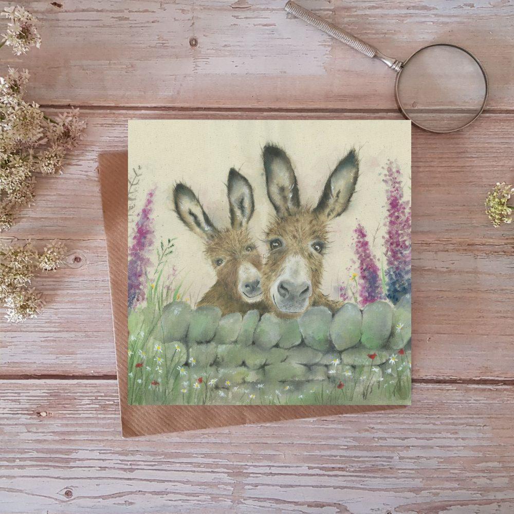 Pip and Poppy Greeting Card - Love Country by Sarah Reilly