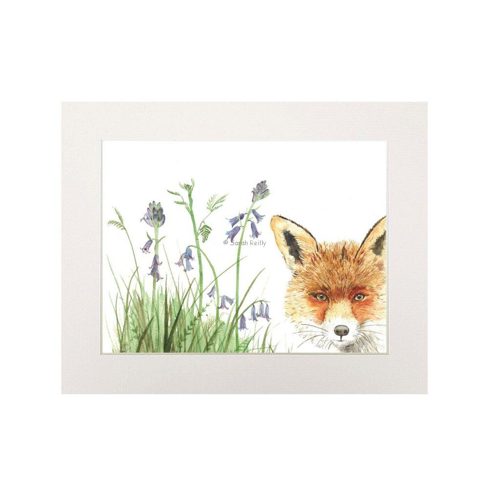 Ever Watchful Fox Print (Landscape) - Love Country by Sarah Reilly