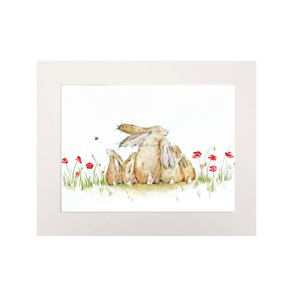 Our Family Print (Landscape) - Love Country by Sarah Reilly