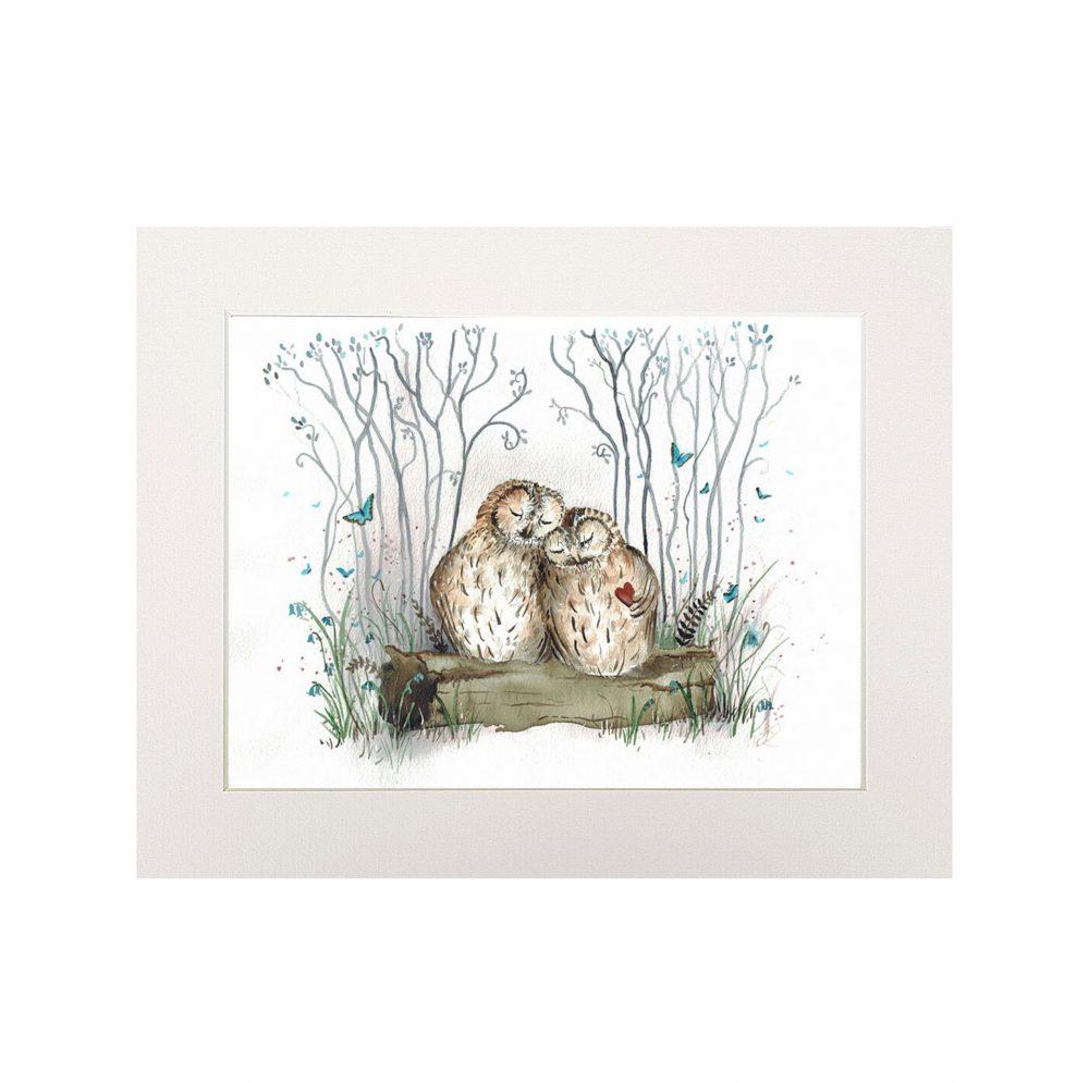 Owl Always Love You Print (Landscape) - Love Country by Sarah Reilly