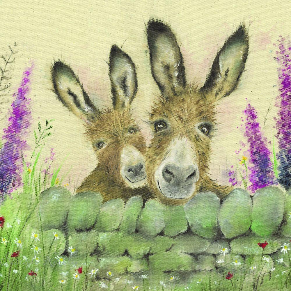 Pip and Poppy Print (Landscape) - Love Country by Sarah Reilly