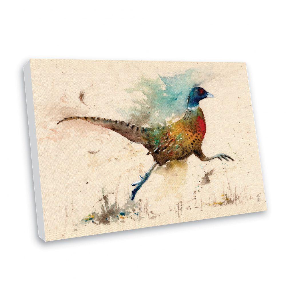 Hurry Scurry Canvas Print - Love Country by Sarah Reilly