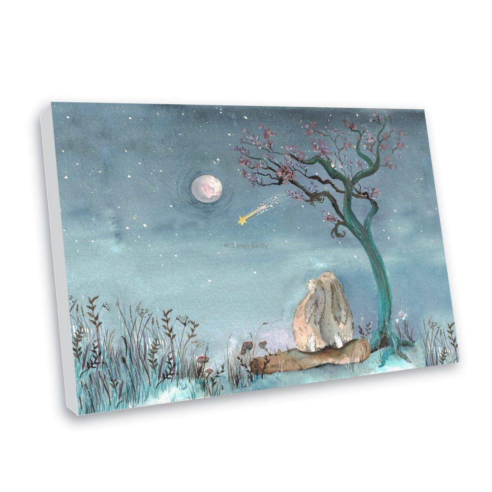 Stars and Dreams Canvas Print - Love Country by Sarah Reilly