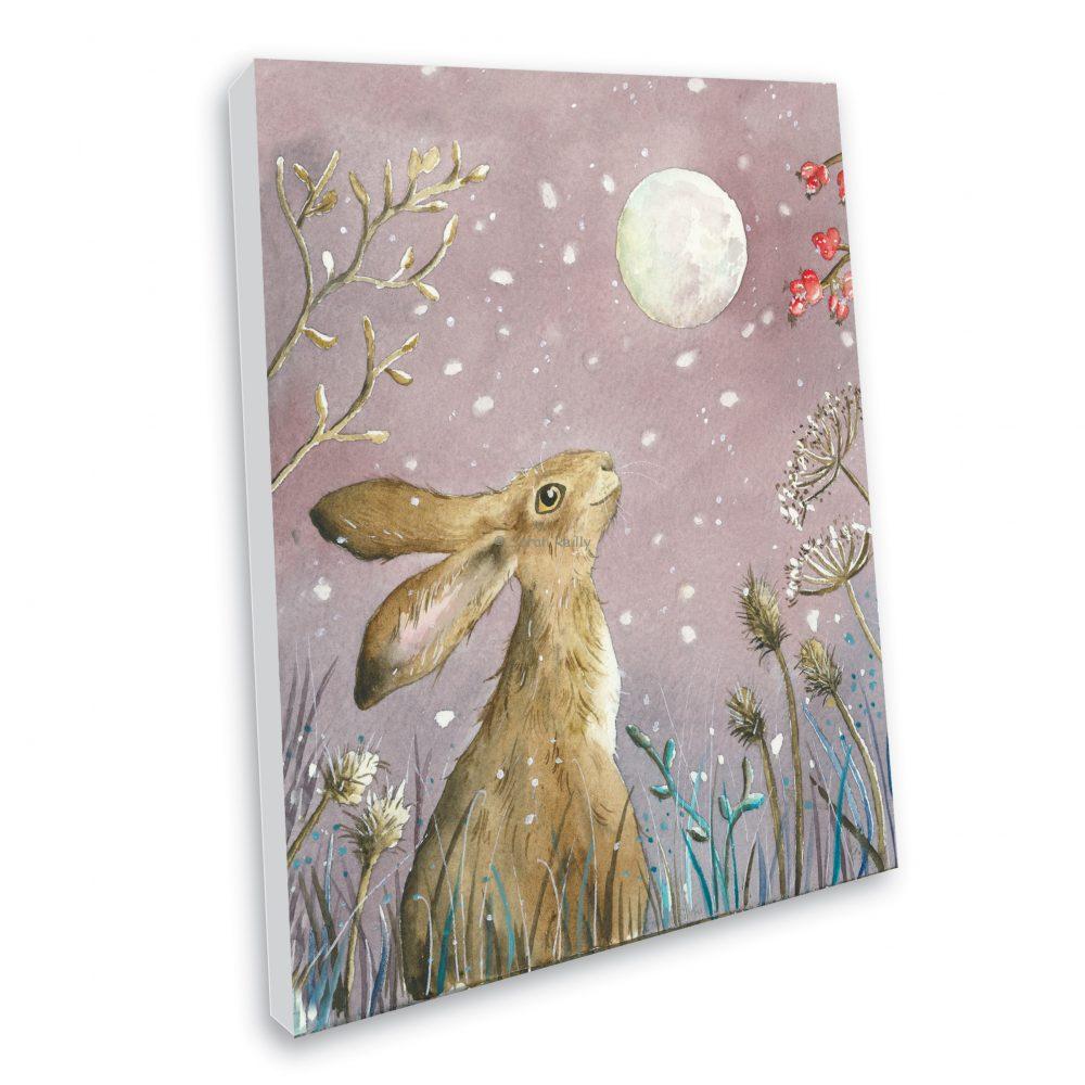 Christmas Canvas Prints - Love Country by Sarah Reilly