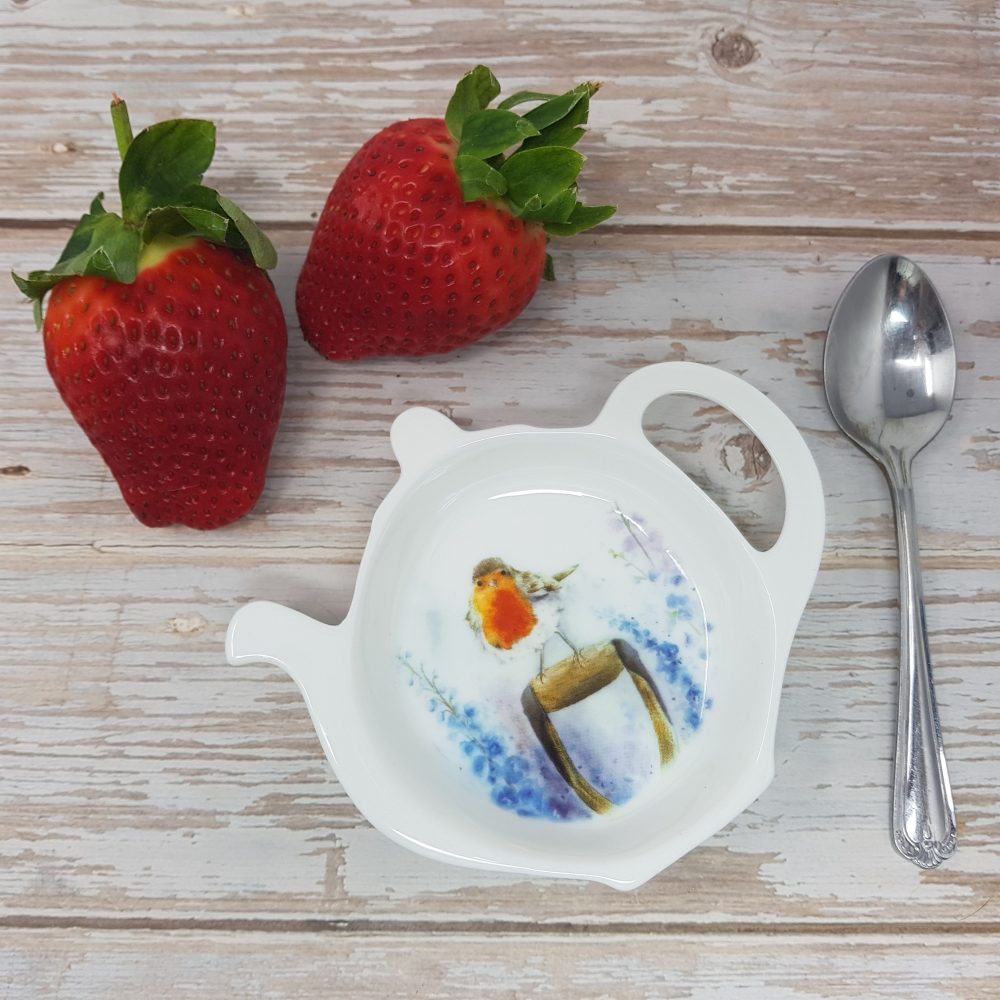 Rosie Robin Tea Bag Tidy - Love Country by Sarah Reilly