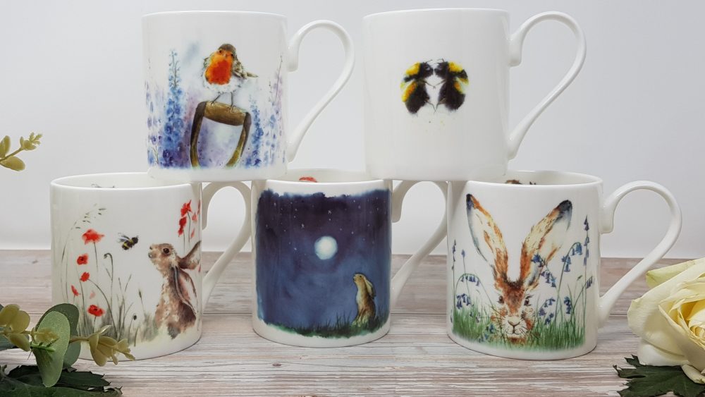 Fine China Mugs - Love Country by Sarah Reilly