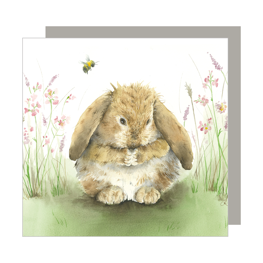 Honeybunny Greeting Card - Love Country by Sarah Reilly