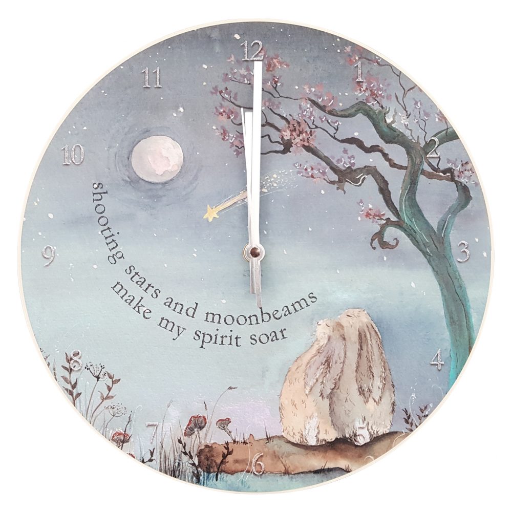 Wall Clocks - Love Country by Sarah Reilly