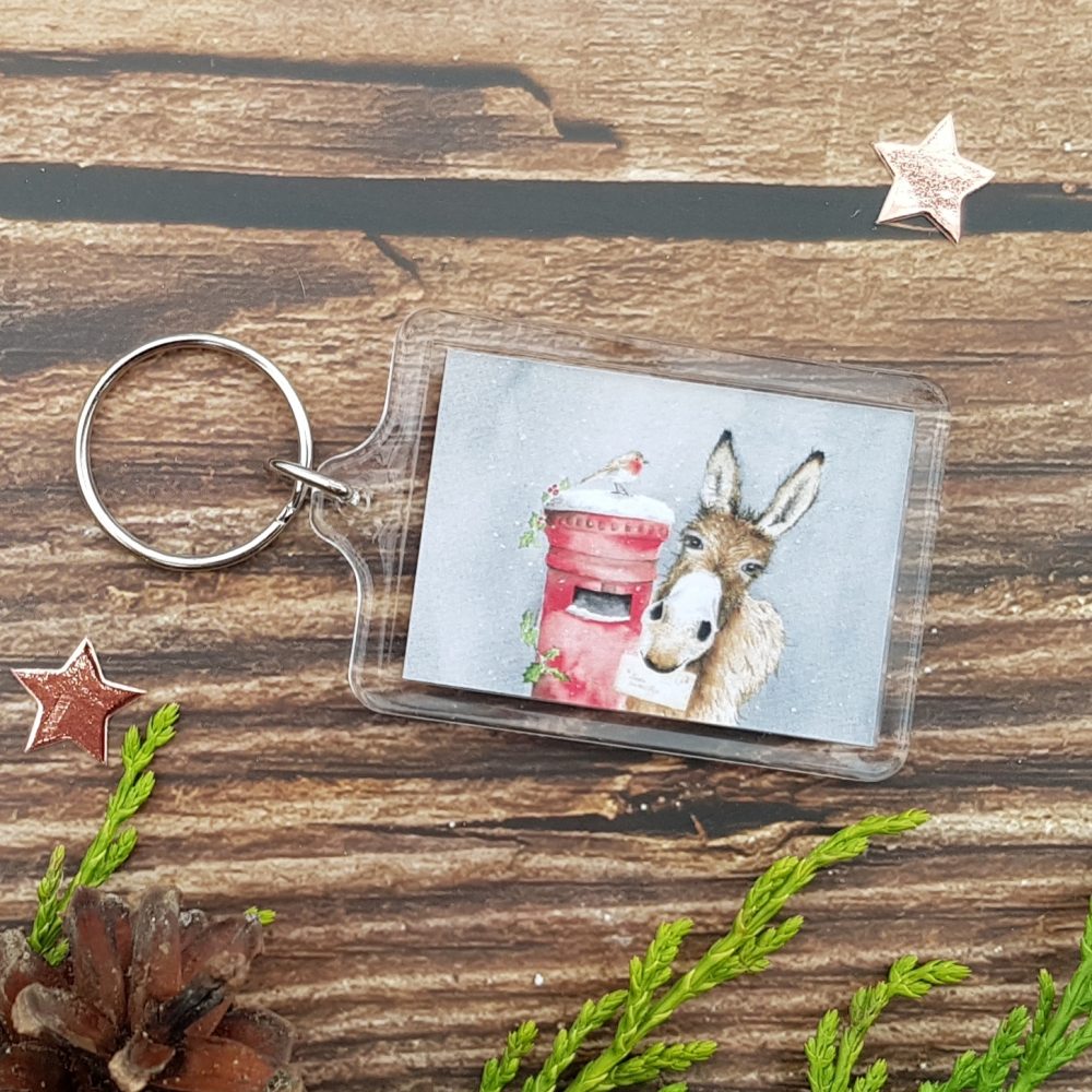 Donkey's Wish Keyring - Love Country by Sarah Reilly
