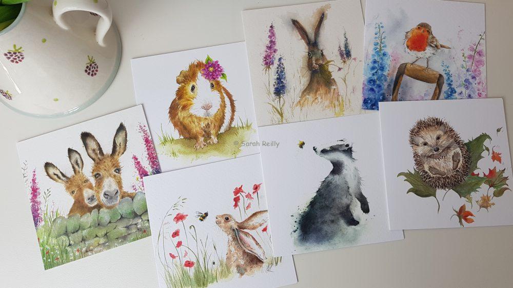 Greetings Cards - Love Country by Sarah Reilly