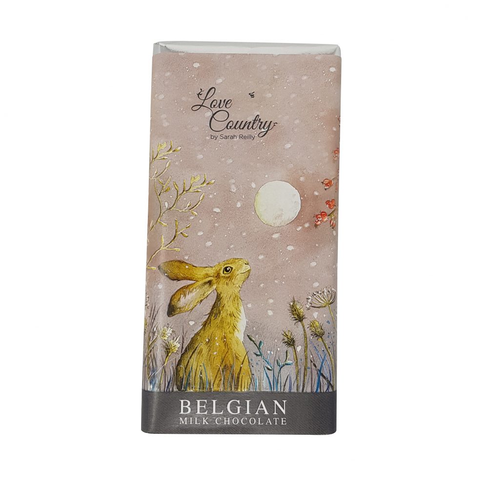 Berries & Snowflakes Luxury Belgian Chocolate Bar - Love Country by ...
