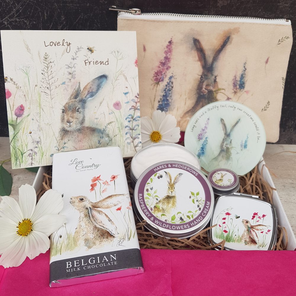 Hares Lovers Gift Box - Love Country by Sarah Reilly