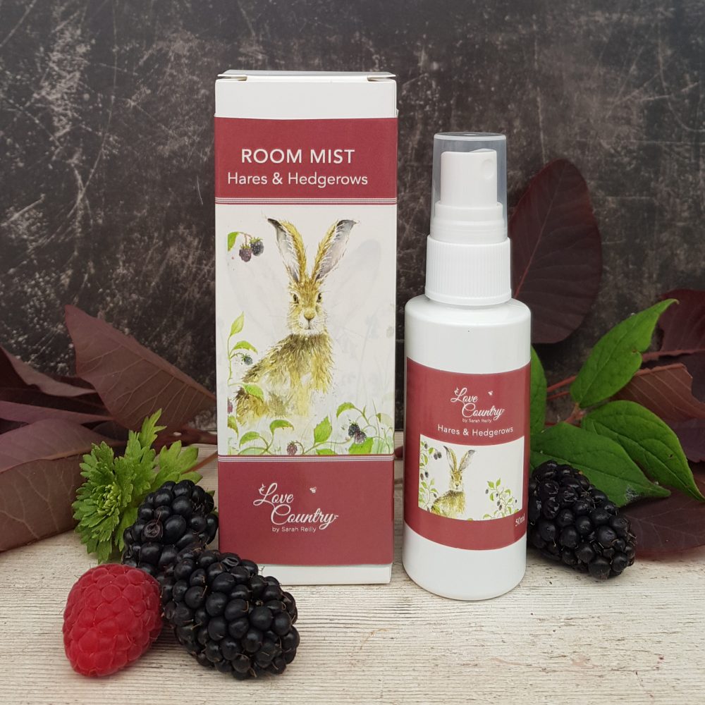 Hares & Hedgerows Room Mist Spray - Love Country by Sarah Reilly