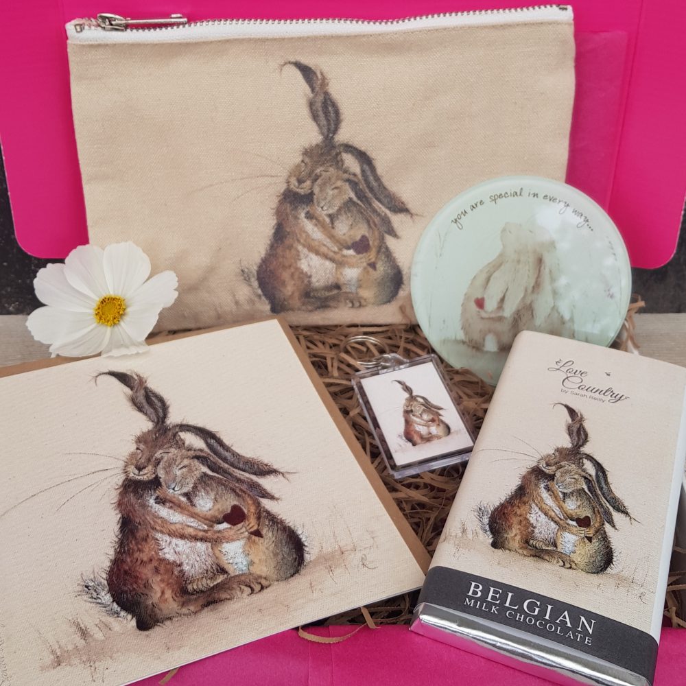 Hug in a Box Gift Box - Love Country by Sarah Reilly