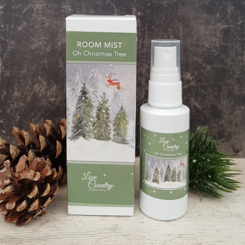Oh Christmas Tree Room Mist Spray - Love Country by Sarah Reilly