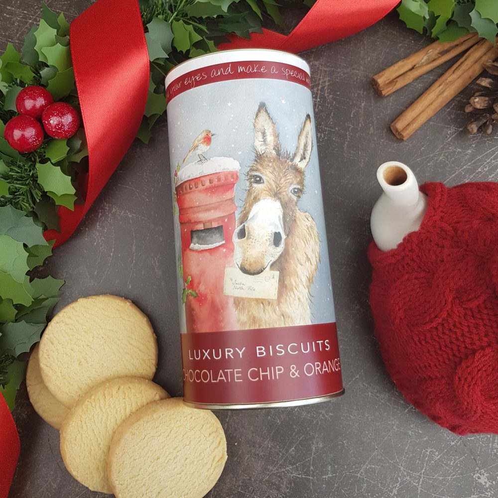 Donkey's Wish Biscuit Drum - Love Country by Sarah Reilly