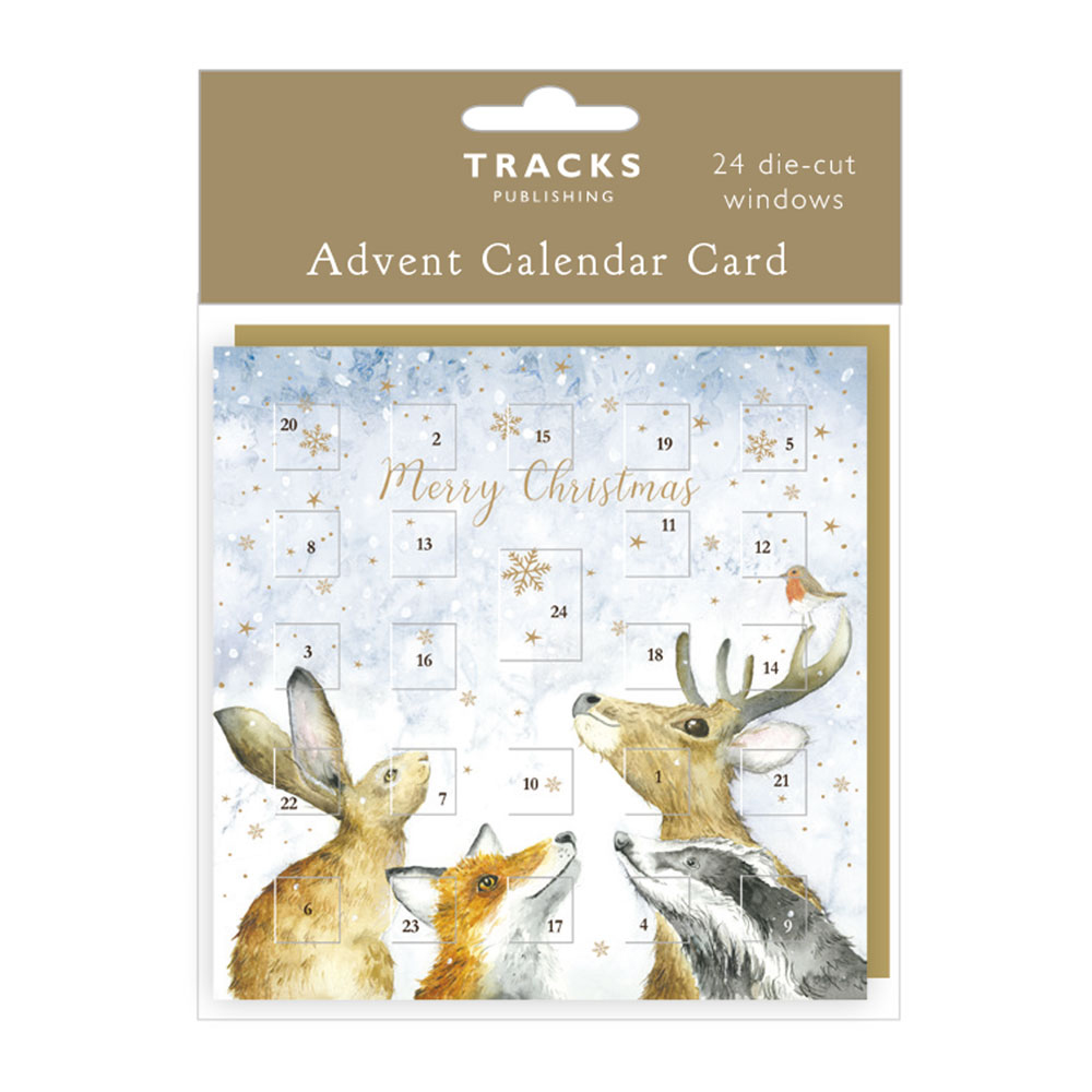 The First Snow Advent Calendar Card - Love Country by Sarah Reilly