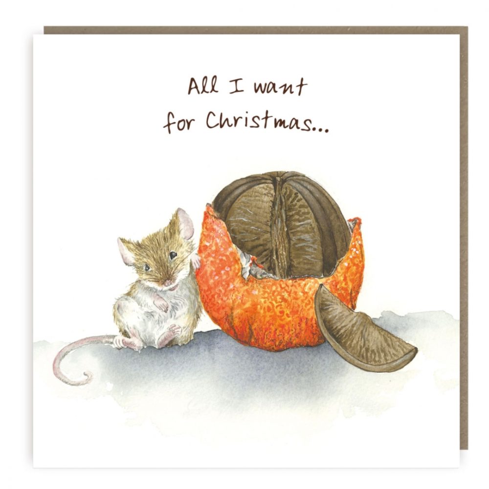 All I Want for Christmas Greeting Card - Love Country by Sarah Reilly