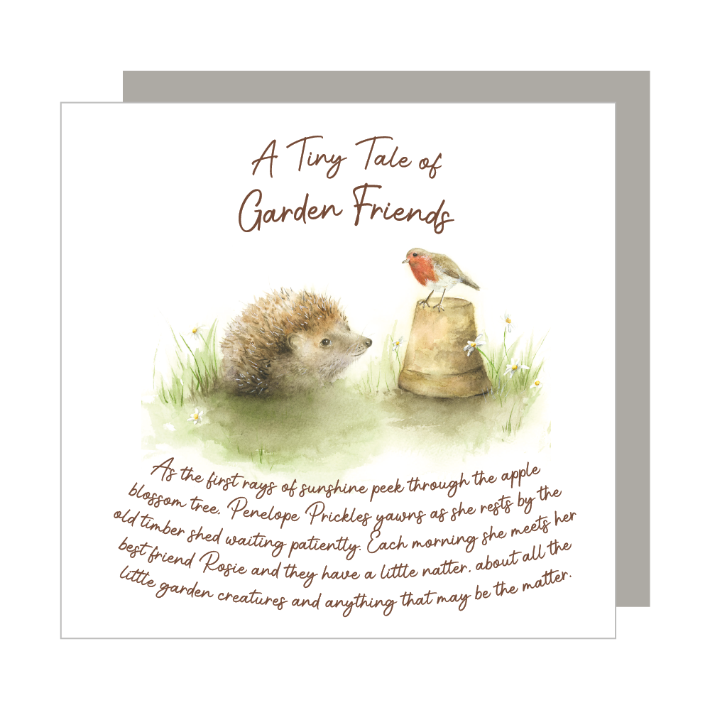 Tiny Tale of Garden Friends Extending Card - Love Country by Sarah Reilly