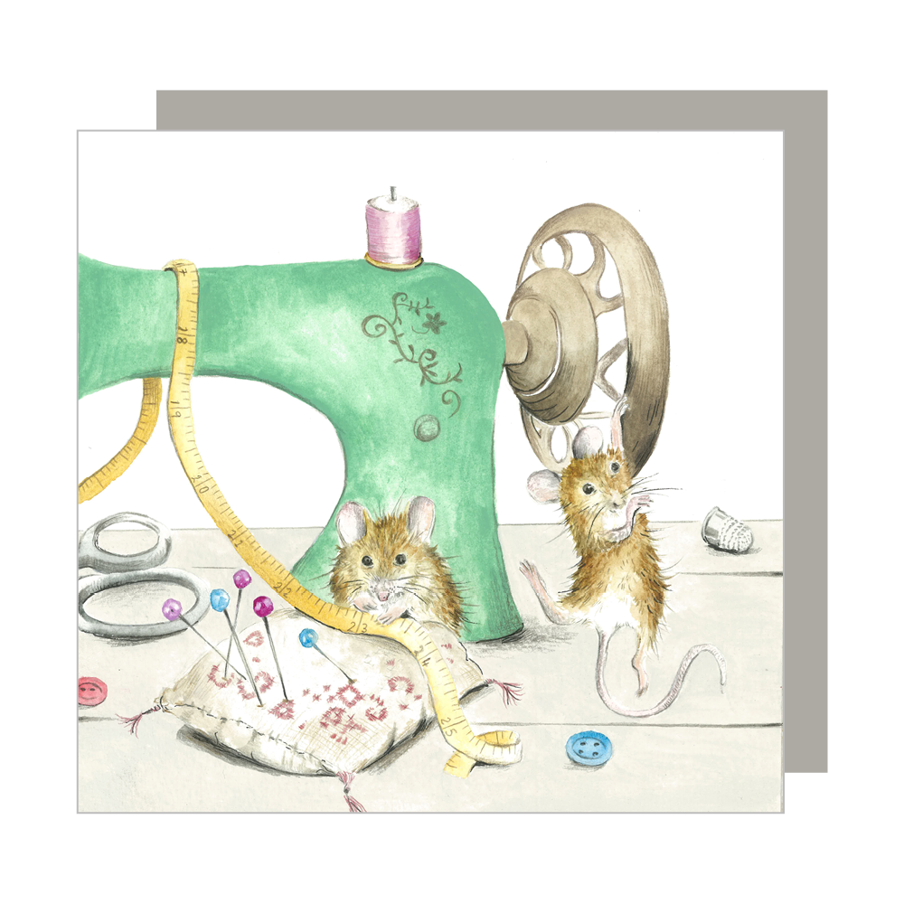 Little Helpers Greeting Card - Love Country by Sarah Reilly