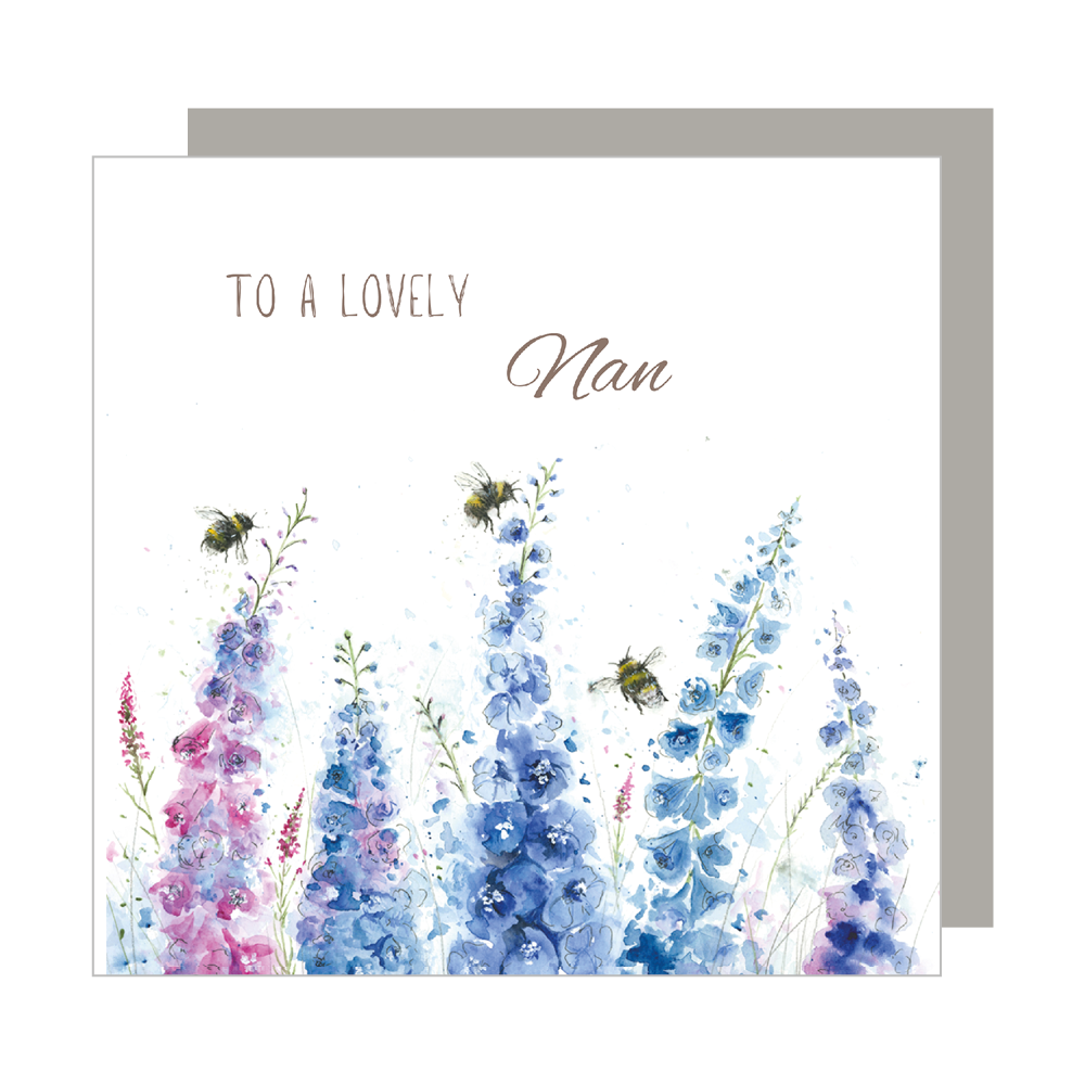 Lovely Nan Relation Card - Love Country by Sarah Reilly