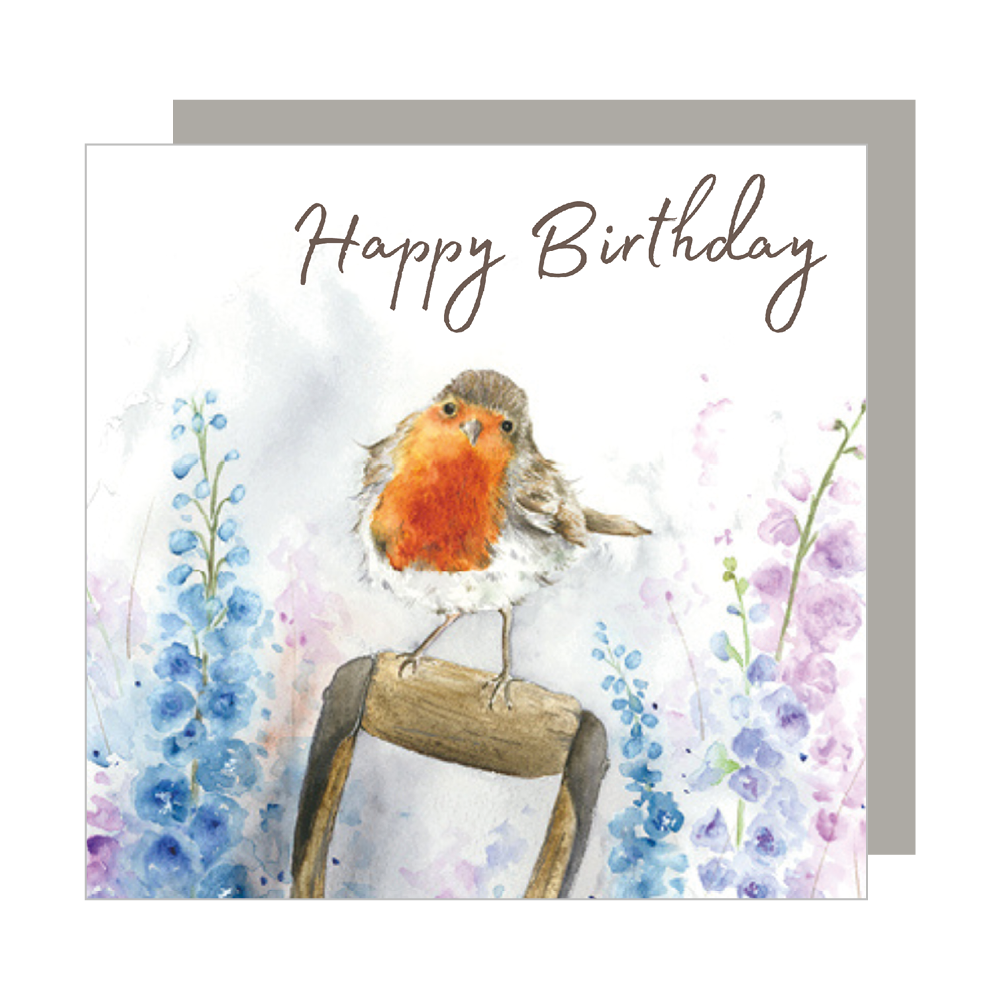 Happy Birthday Card - Love Country by Sarah Reilly