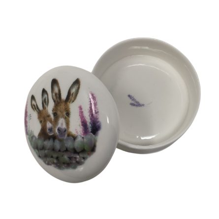 Pip & Poppy Large Lidded Trinket Box - Love Country by Sarah Reilly