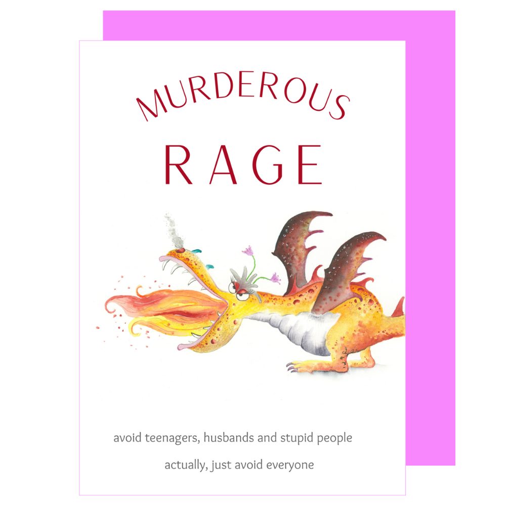 Rage Menopause Card - Love Country by Sarah Reilly