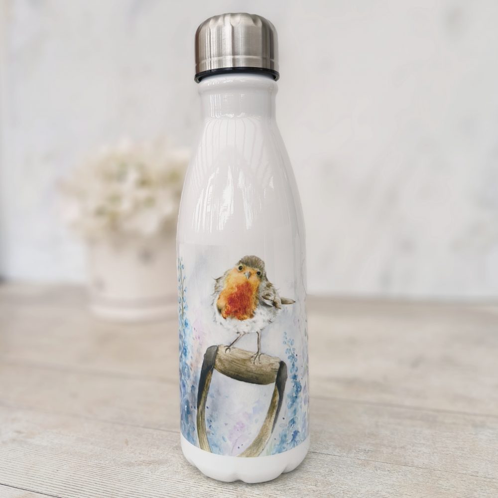 Rosie Robin Water Bottle - Love Country by Sarah Reilly