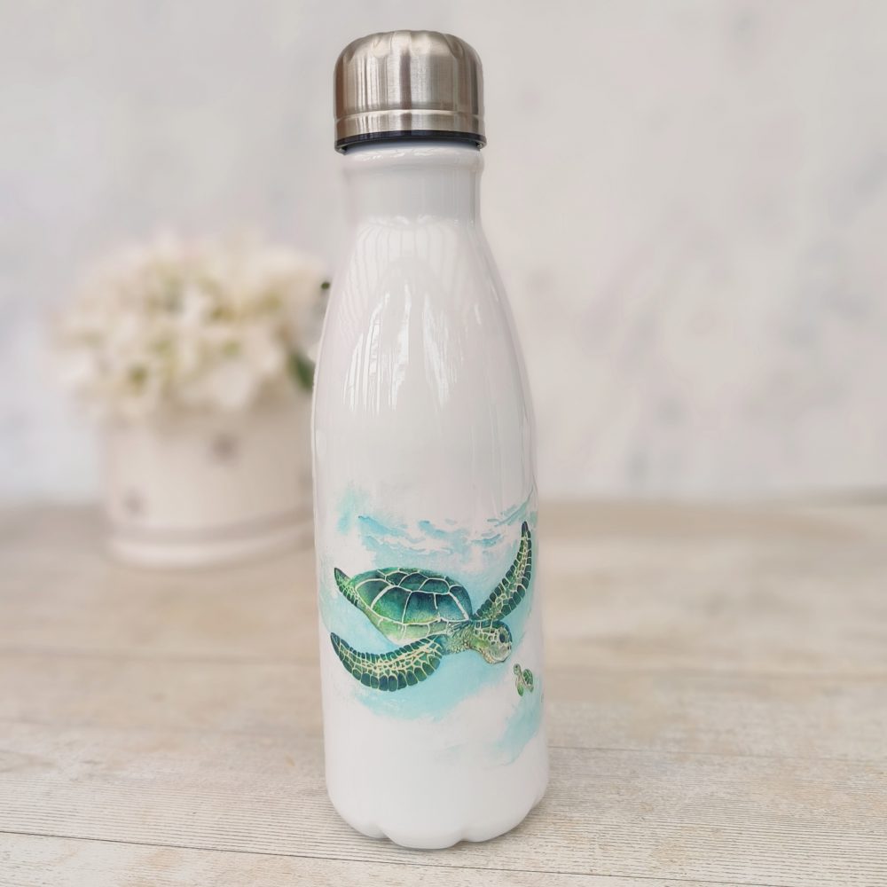 Turtle Tale Water Bottle - Love Country by Sarah Reilly
